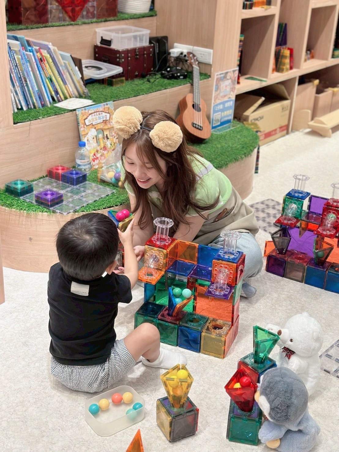 Taipei: Huashan Forest of Picture Books Magnetic Tile Class for Parents ...