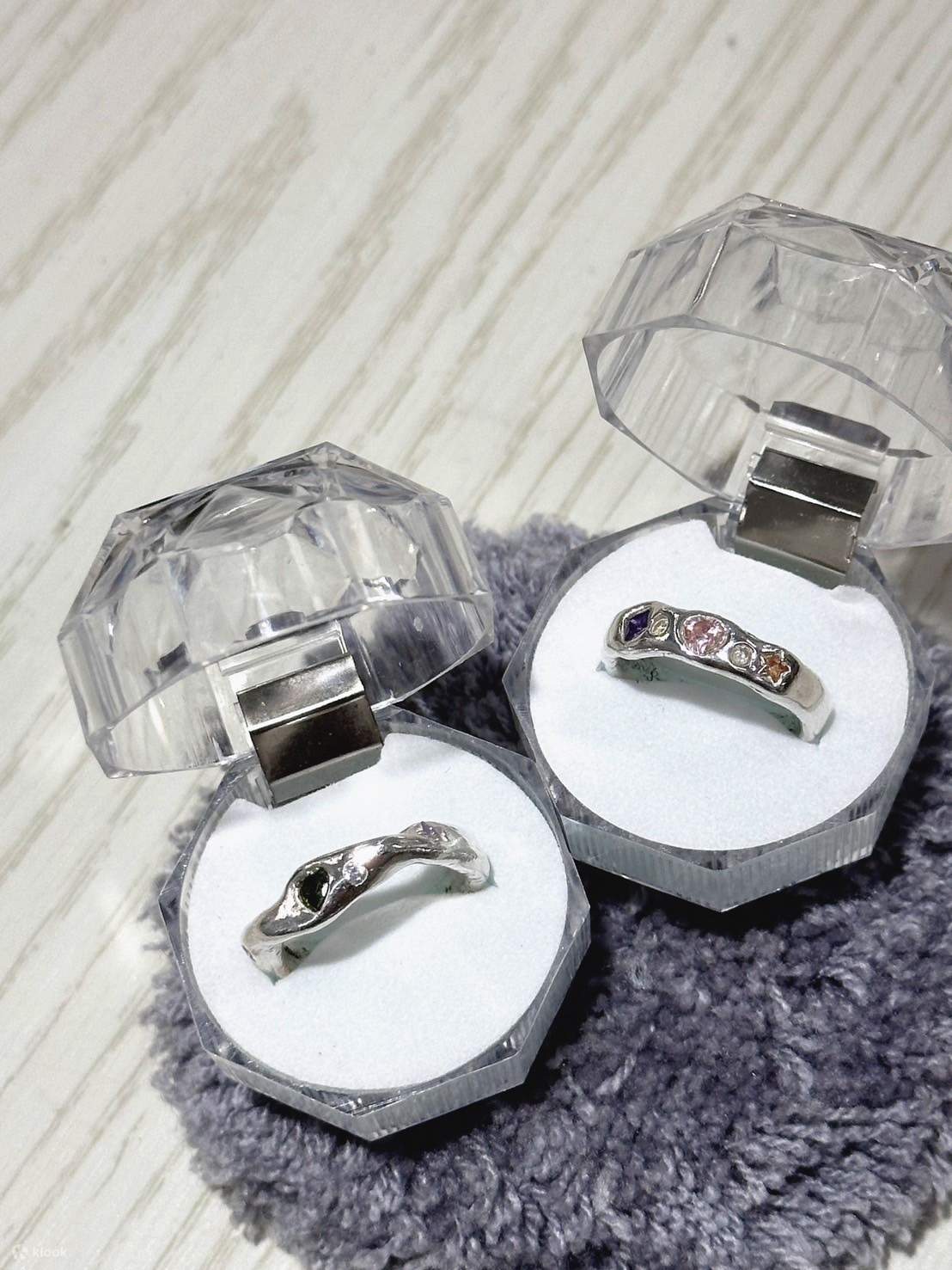 Taipei: L.A.B Gemstone Elements - Silver Clay Ring Course/Necklace ...