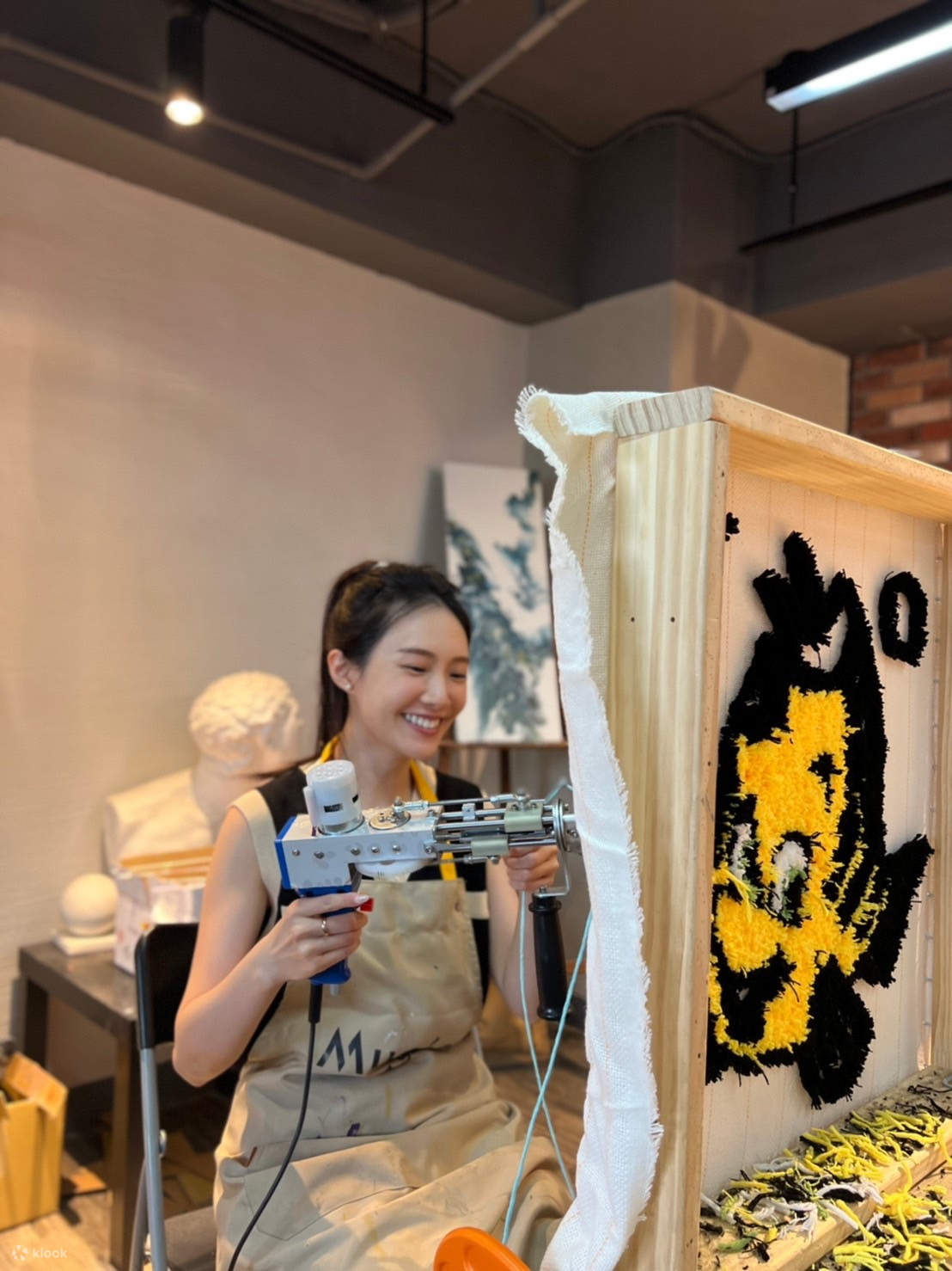 Taipei: Musée Studio Handmade Carpet Tufting Half-day Experience - Klook