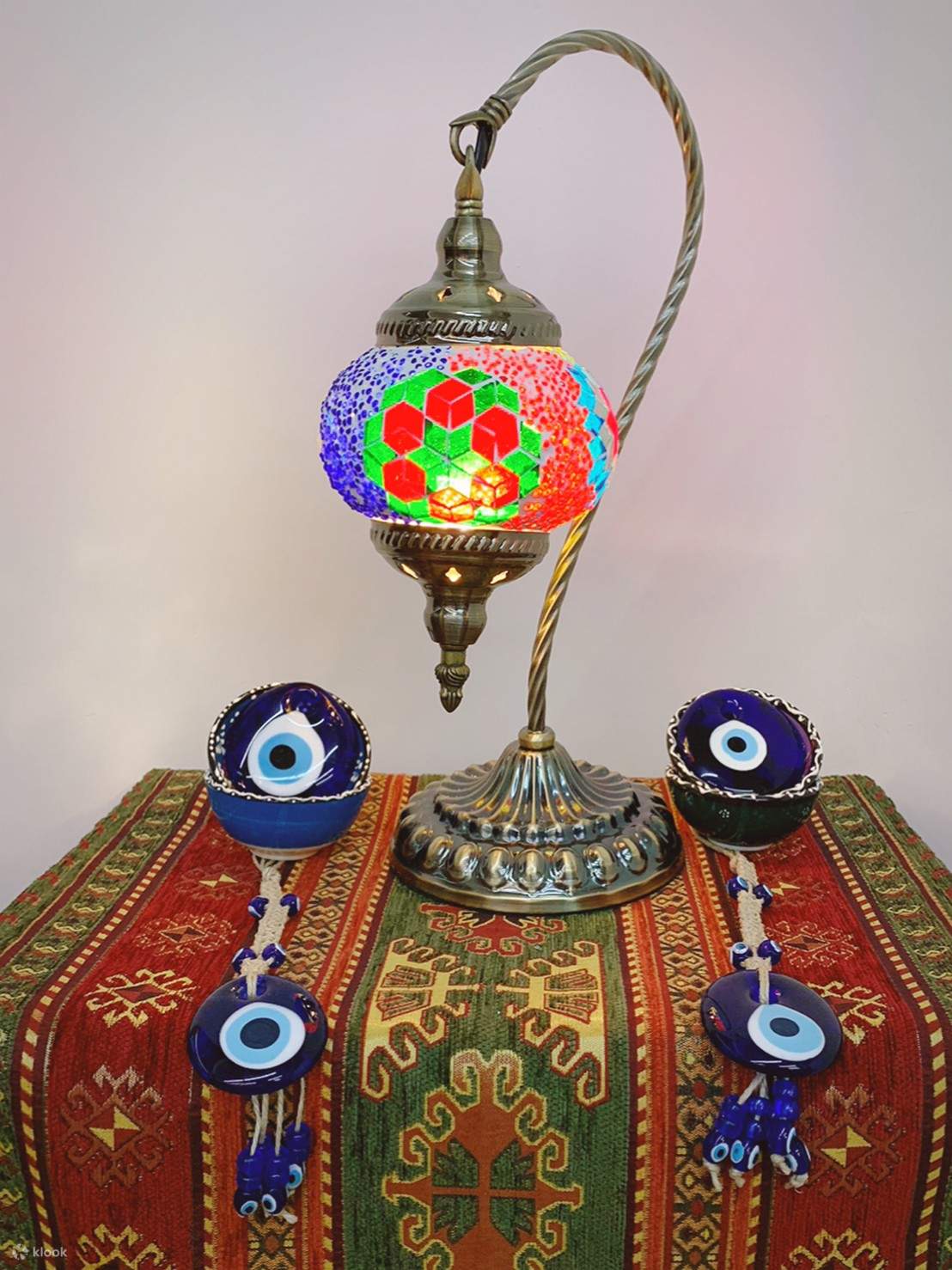 Taipei Turkish Mosaic Lamp Art Workshop Mosaic Lamp Handmade Experience ...