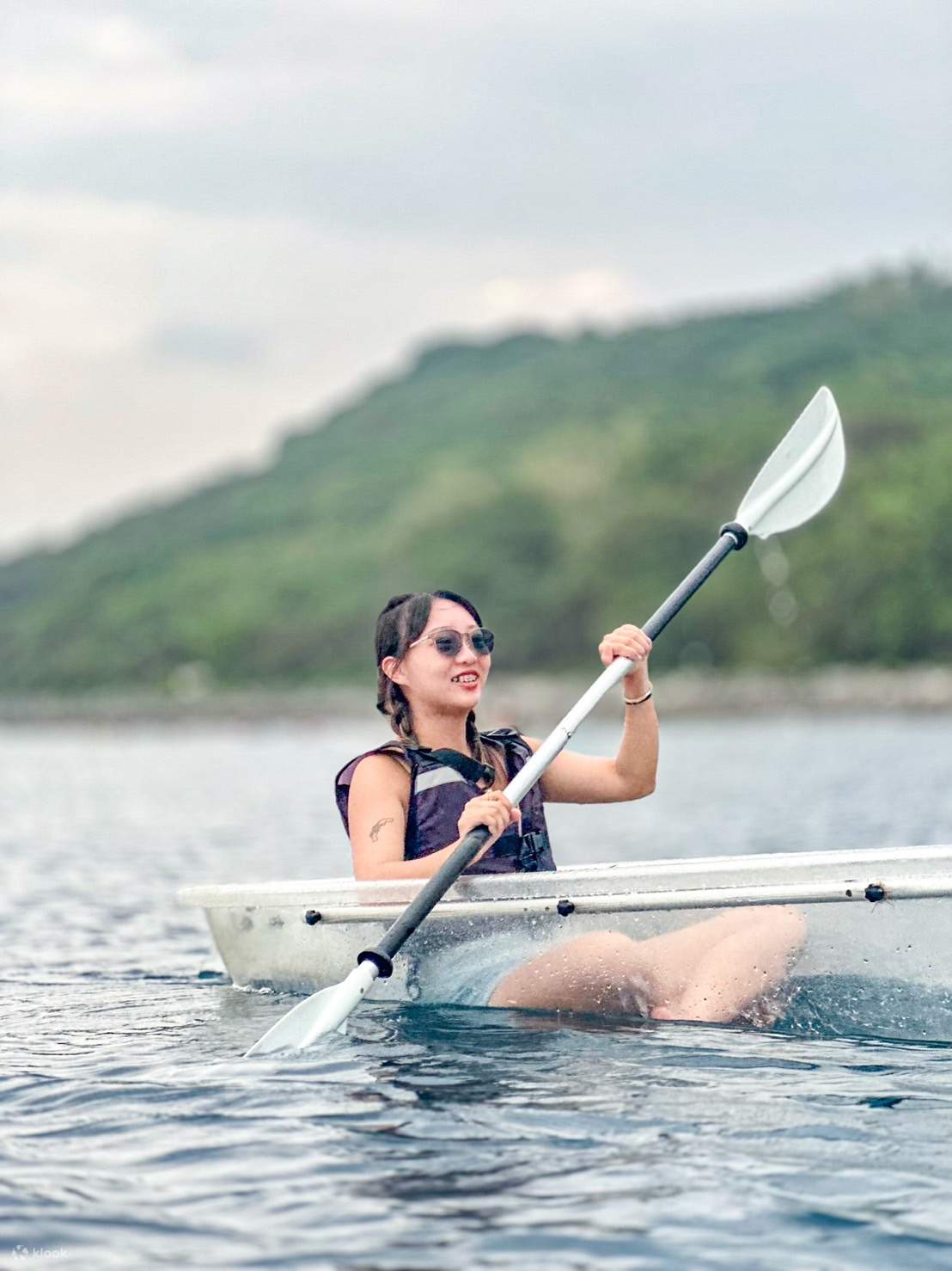 Pingtung: Little Liuqiu Whale Latitude Ocean Club - Canoe / Transparent ...