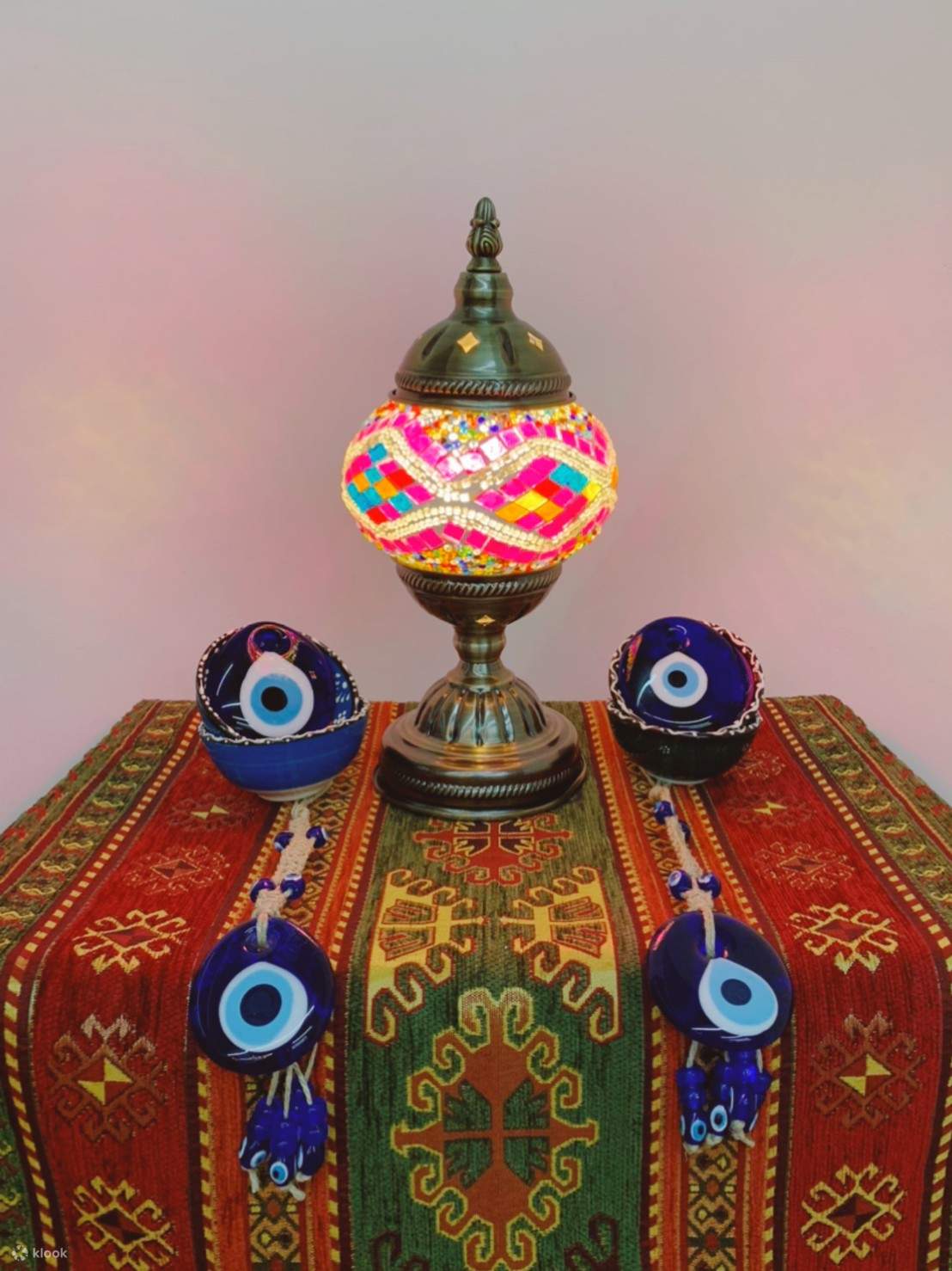 Taipei Turkish Mosaic Lamp Art Workshop Mosaic Lamp Handmade Experience ...