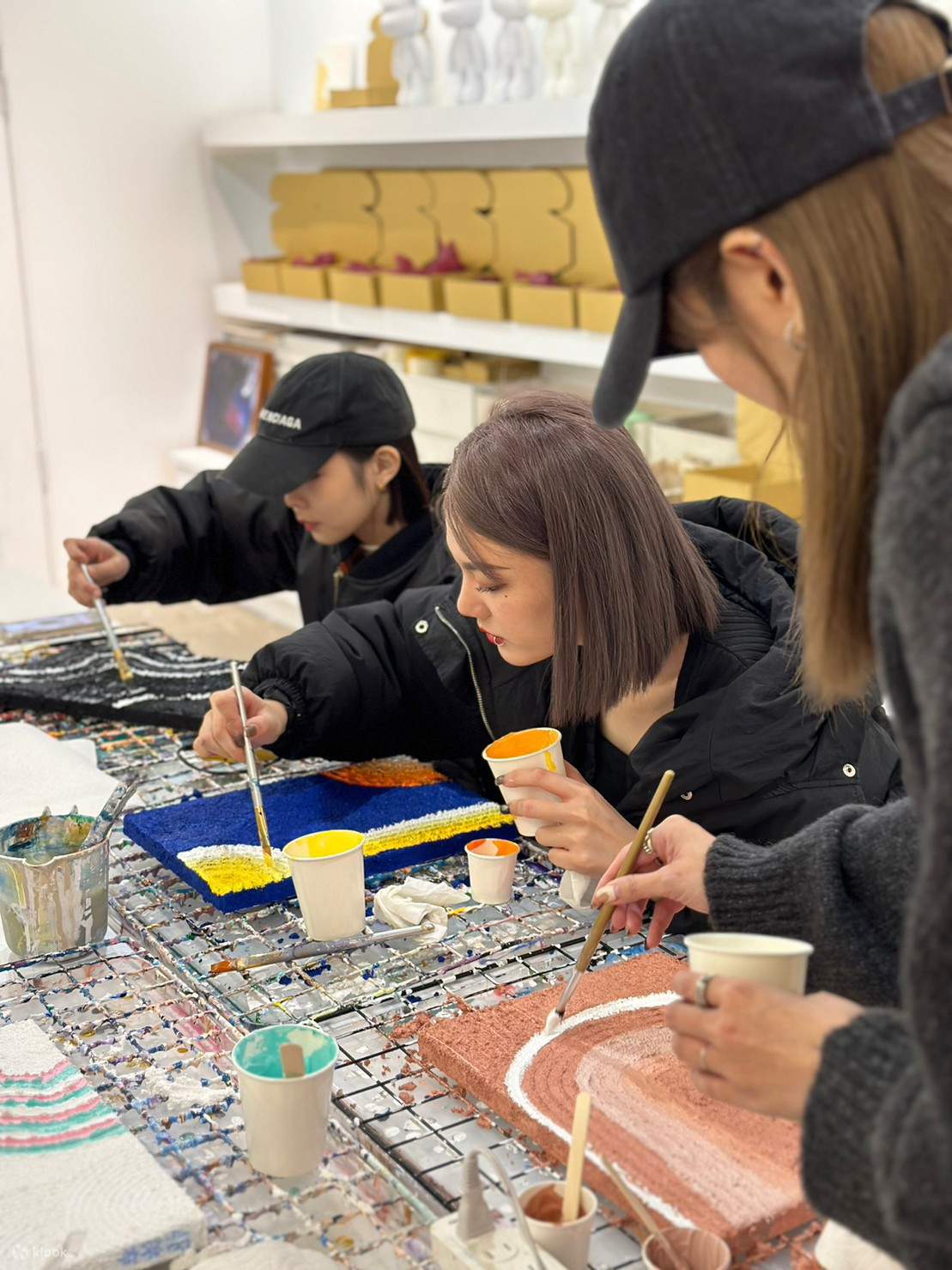 Kaohsiung｜One Two Chi studio｜Fluid Bear, Alcohol Ink Painting, and ...