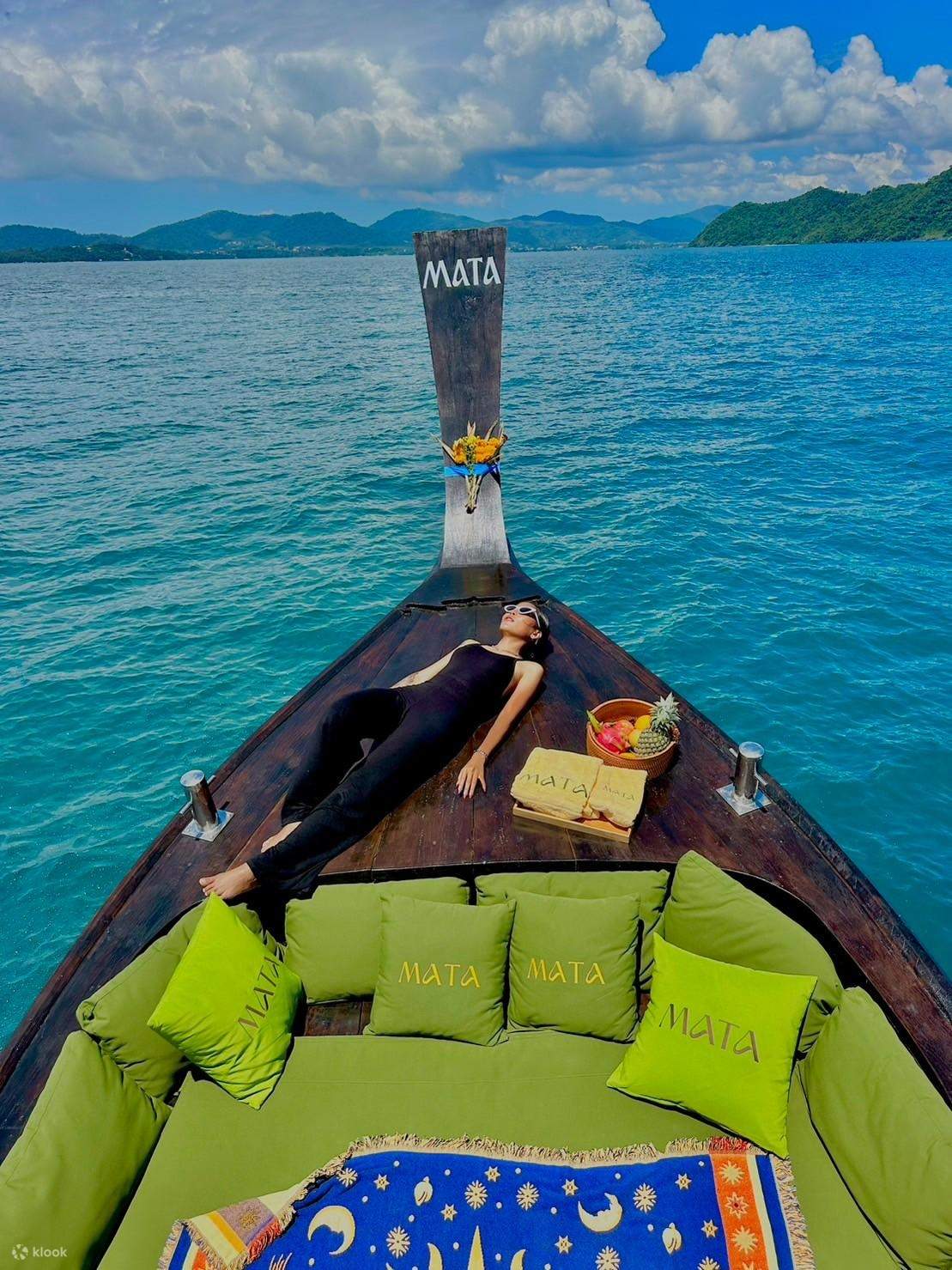 Private Phuket Mata Luxury Longtail Boat Charter Experience in Phuket ...