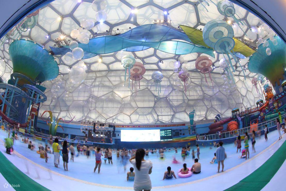 See Beijing’s Structural Wonder with This Beijing National Aquatics ...