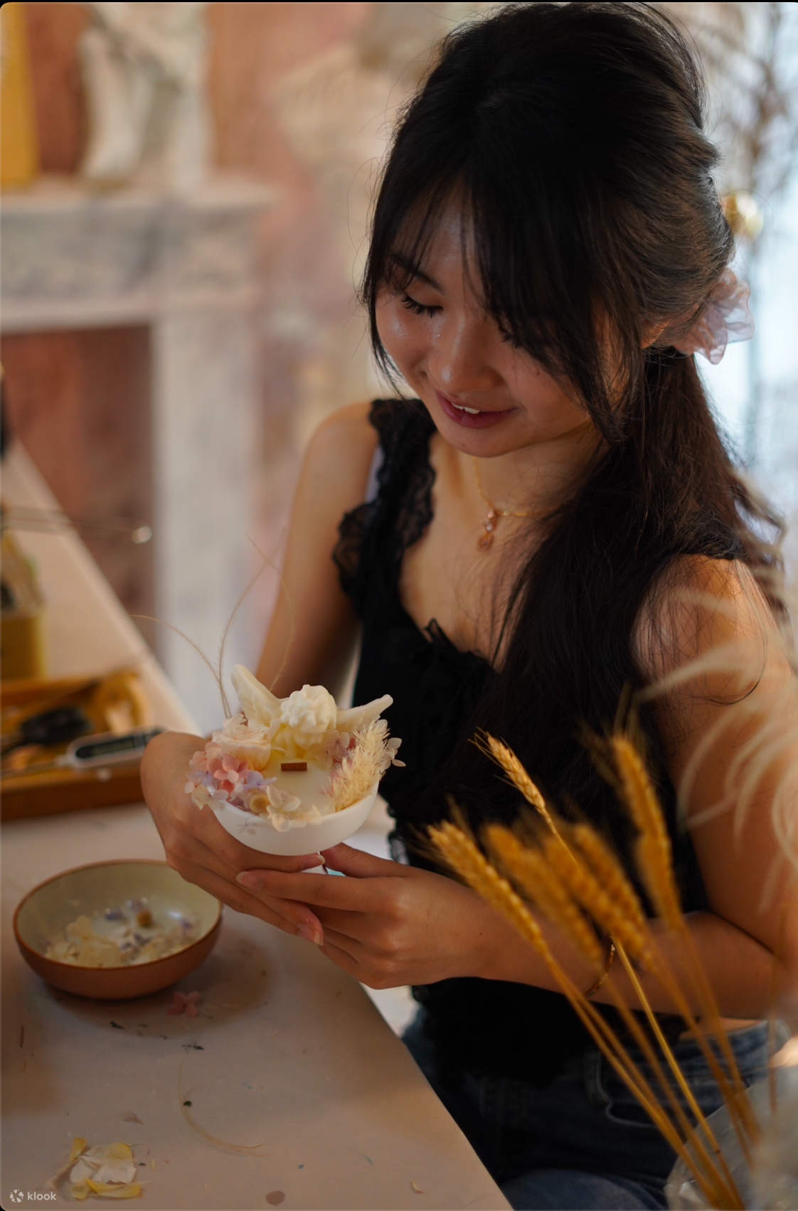 Pembuatan Lilin Bunga Aromaterapi - Klook Indonesia