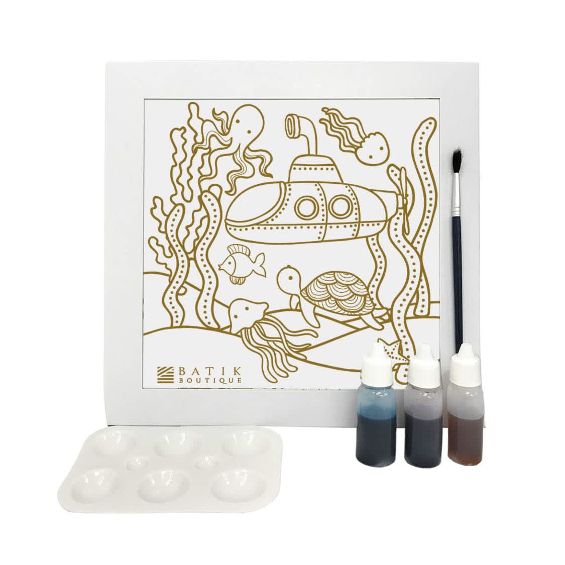 Batik DIY Kit and Mini Game Set by Batik Boutique - Klook Indonesia