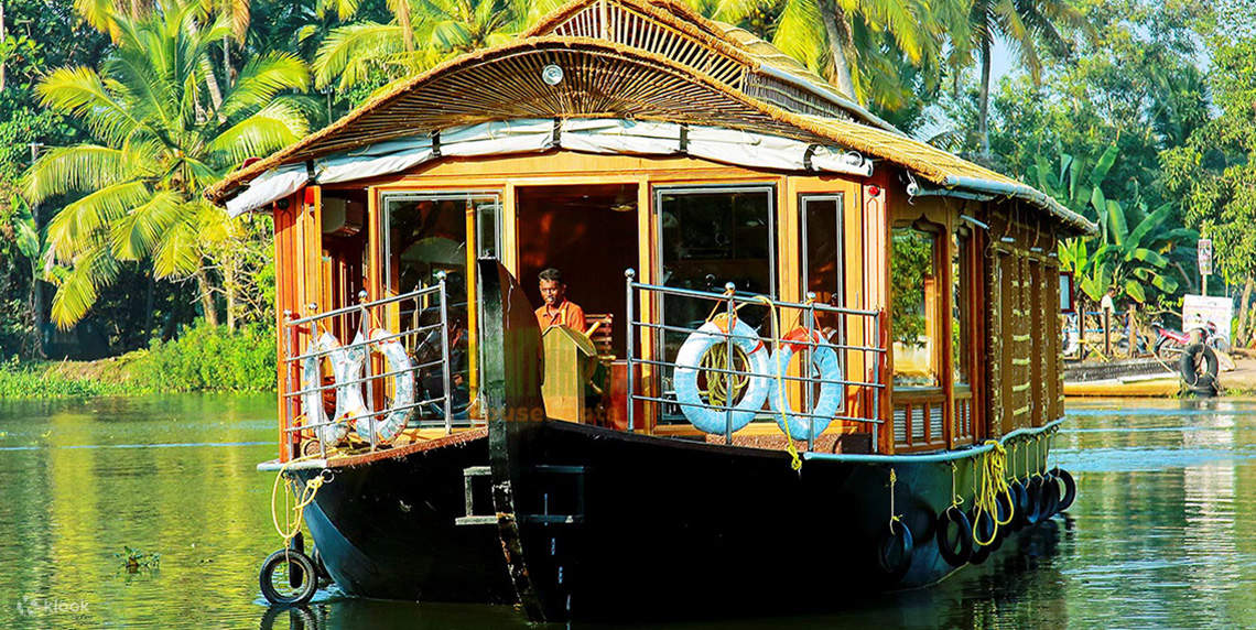 Alleppey / Alappuzha Houseboat Day Cruise with Lunch: Cochin - Klook ...