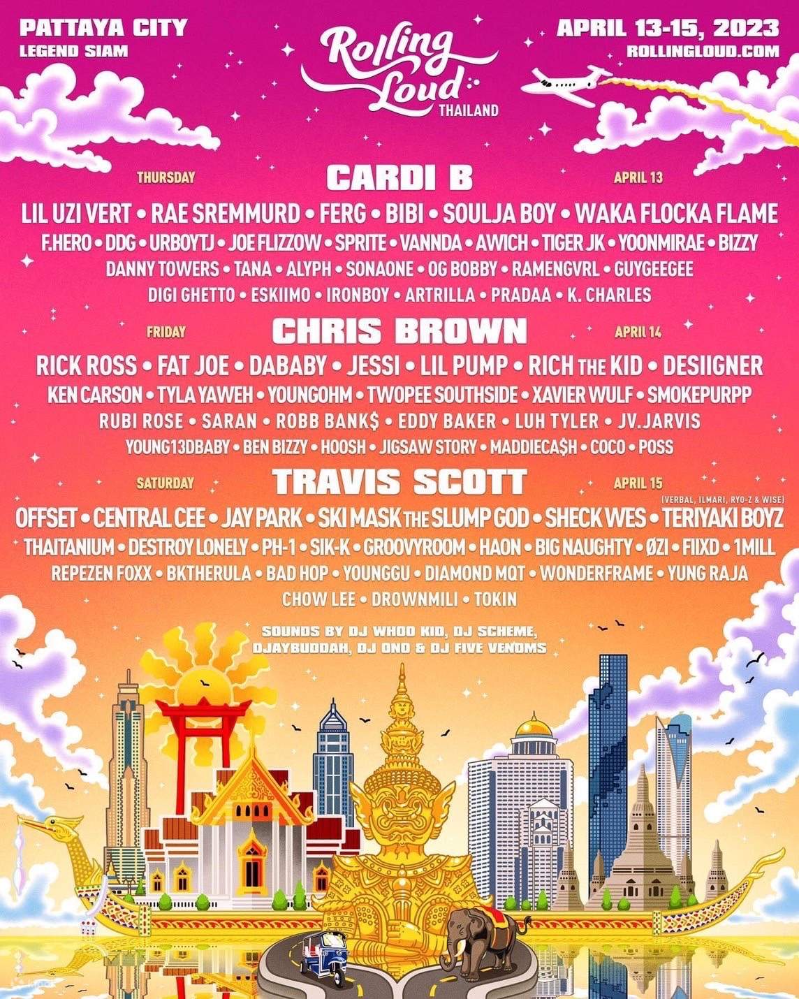 Rolling Loud Thailand 芭堤雅門票 - Klook 客路