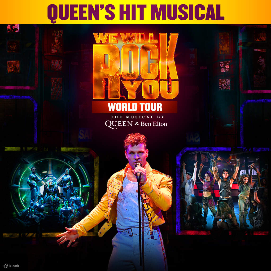 Queen’s Hit Musical We Will Rock You! - Klook Hong Kong
