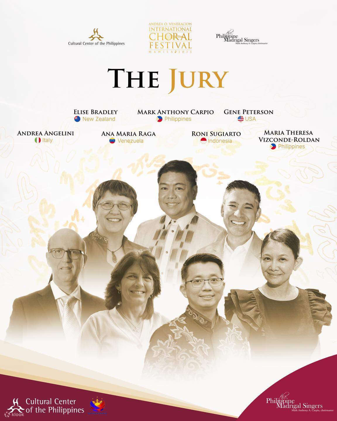 Andrea O. Veneracion International Choral Festival 2025 - Klook États-Unis