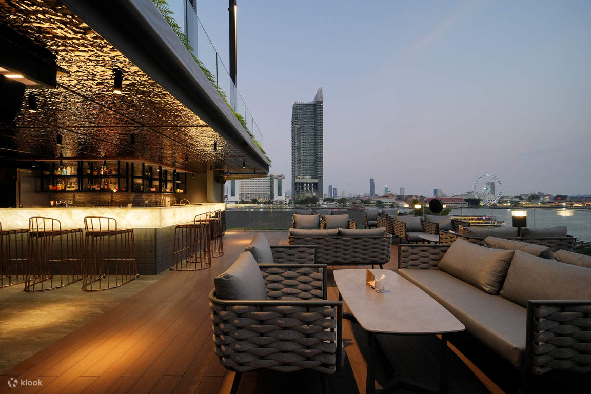 Dark Waters Rooftop Bar at Ten Six Hundred, Chao Phraya, Bangkok by ...