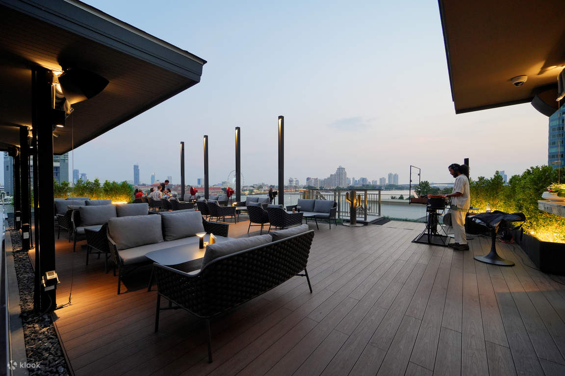 Dark Waters Rooftop Bar at Ten Six Hundred, Chao Phraya, Bangkok by ...