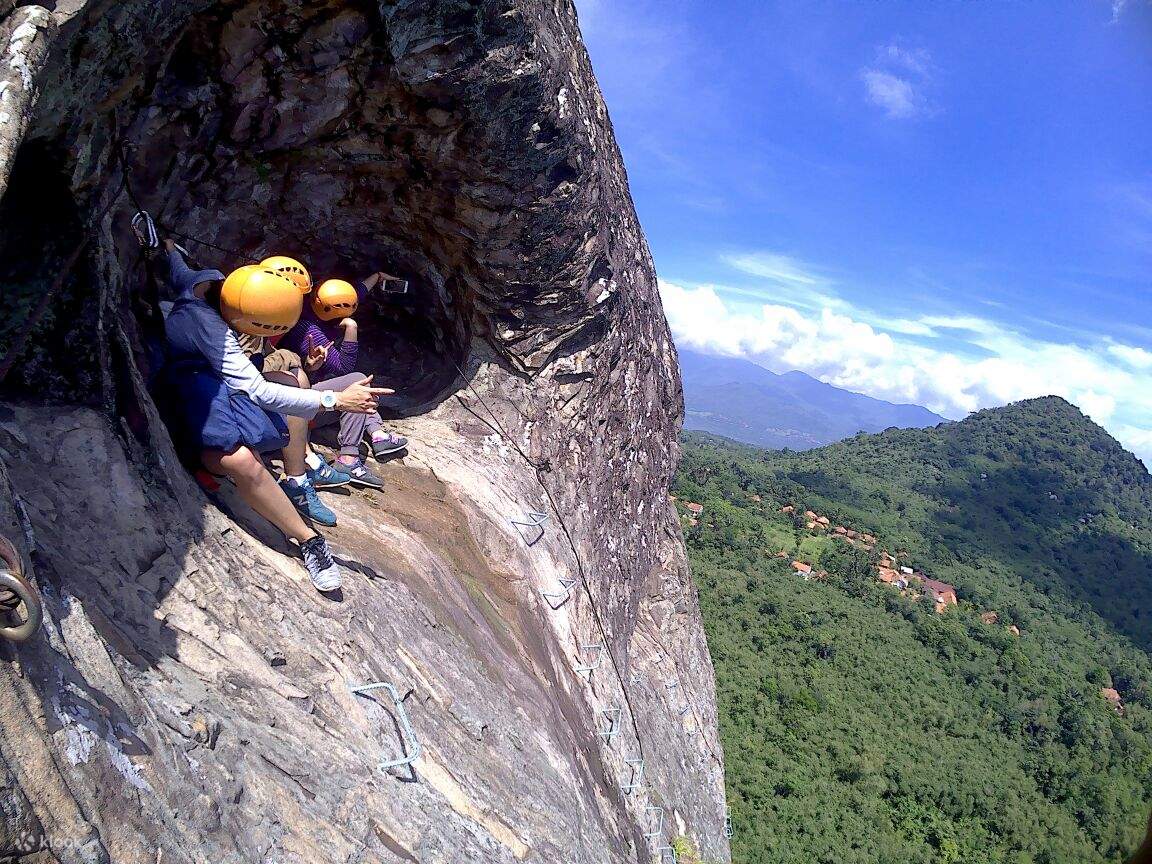 Skywalker in Via Ferrata Gunung Parang Purwakarta from Jakarta - Klook ...