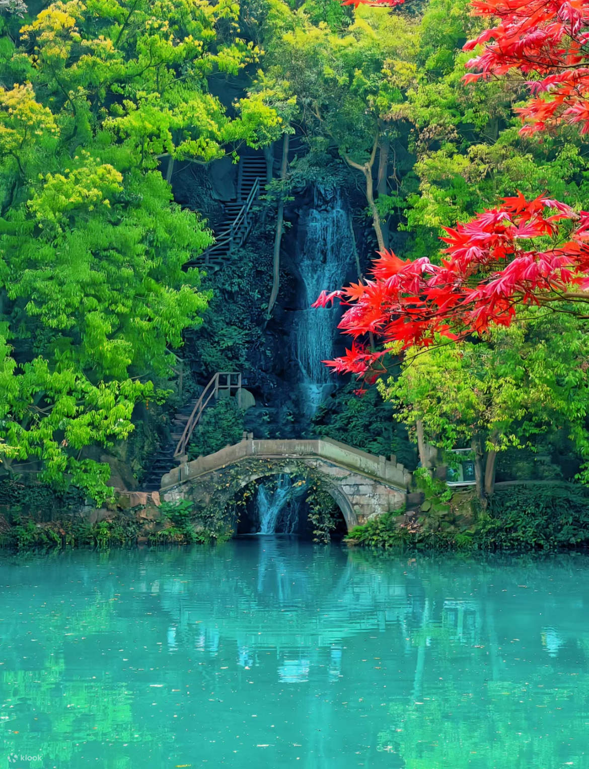 Hangzhou Longjing Tea Garden 5km light hike: Jiuxi Smoky Trees + Jiuxi ...