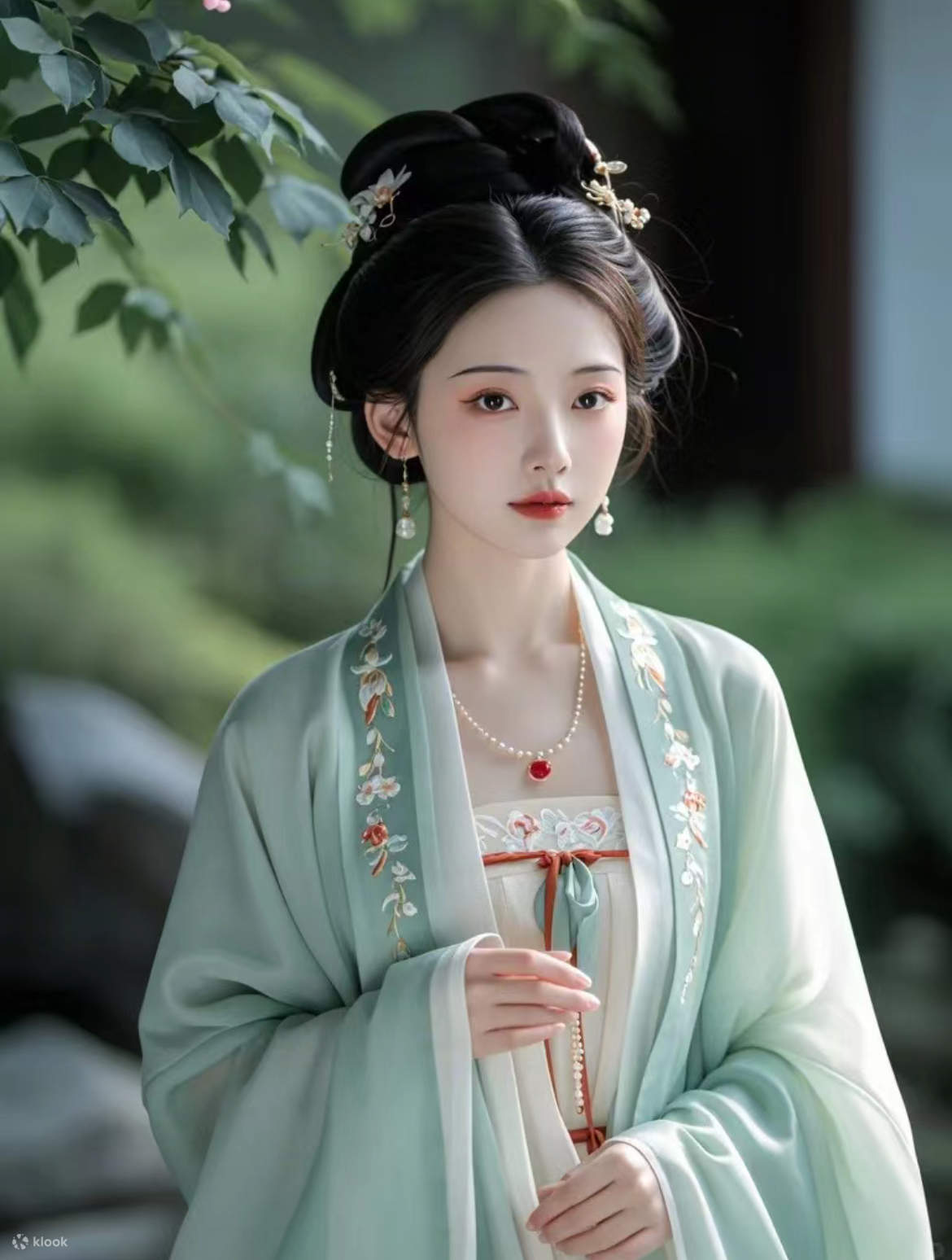 Shanghai Chenghuang Temple/Yu Garden Chinese Traditional Clothing Hanfu ...