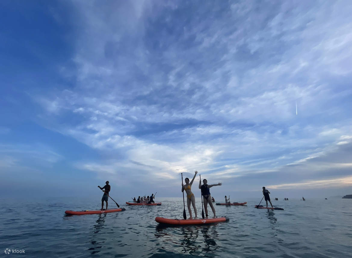 Penghu SUP: Landschafts-, Strand-, Fisch- und Katzen-SUP-Meer-Yoga und ...