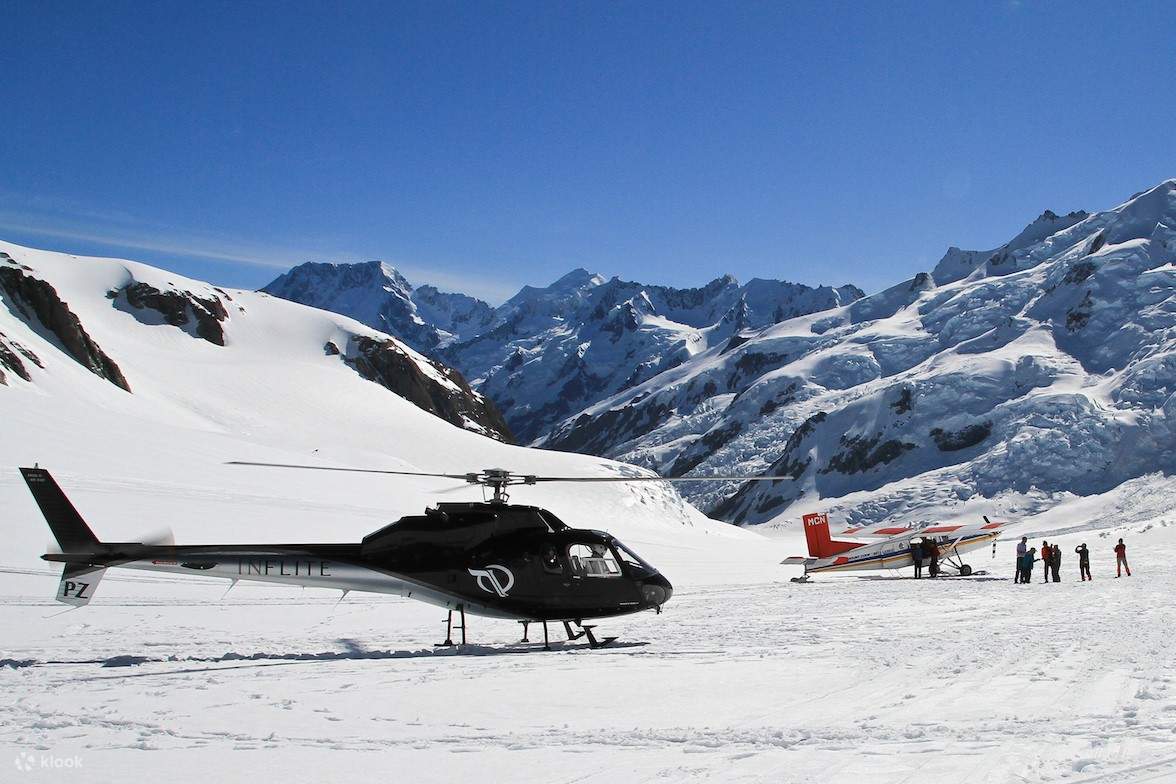 Ski Plane or Helicopter Experience at the Southern Alps in Mount Cook ...
