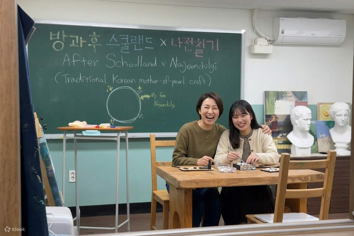 Seoul Traditional Korean Craft Class - Najeonchilgi Mother-of-Pearl ...