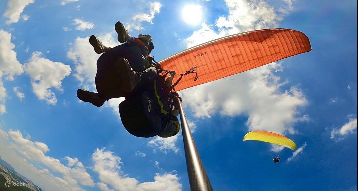 Danyang paragliding experience Thesen - Klook