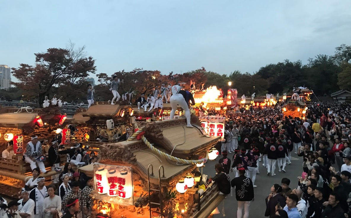 Tempat Kerusi VIP Pesta Danjiri Istana Osaka - Klook Amerika Syarikat