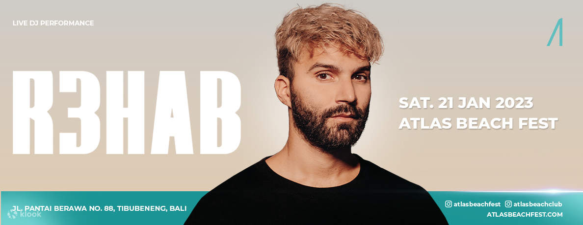 R3HAB Live DJ Performance di Atlas Beach Fest - Klook Indonesia