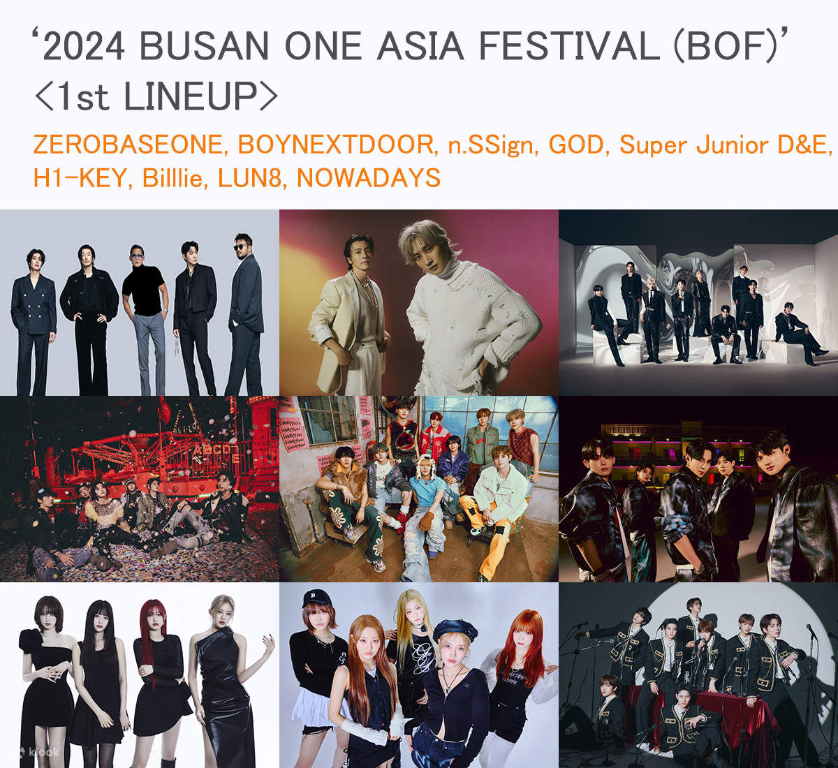 Pakej Tiket Festival Busan One Asia 2024 - Klook Amerika Syarikat