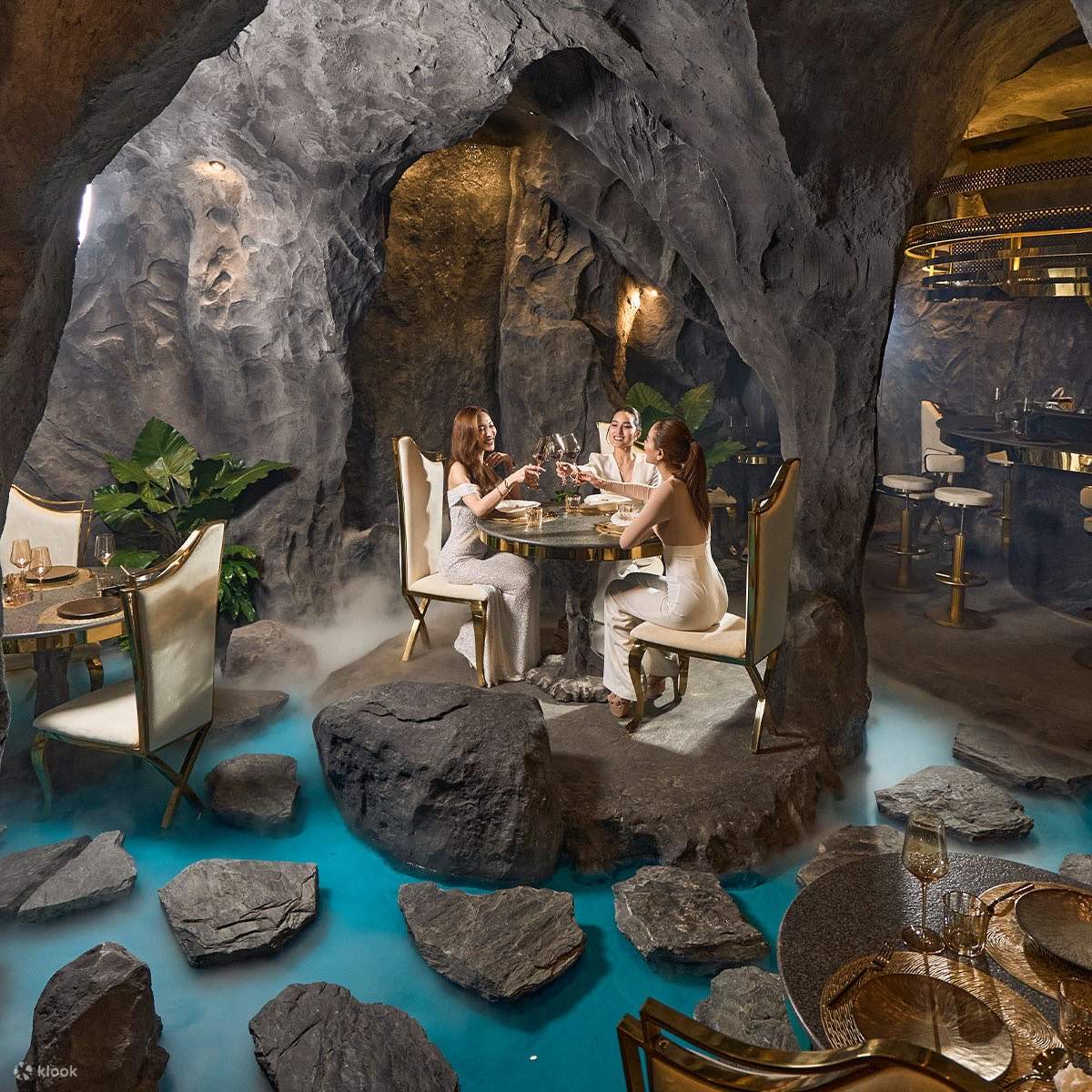 Experience Myste: Fine Dining in Bangkok’s Stunning Waterfall Cave - Klook