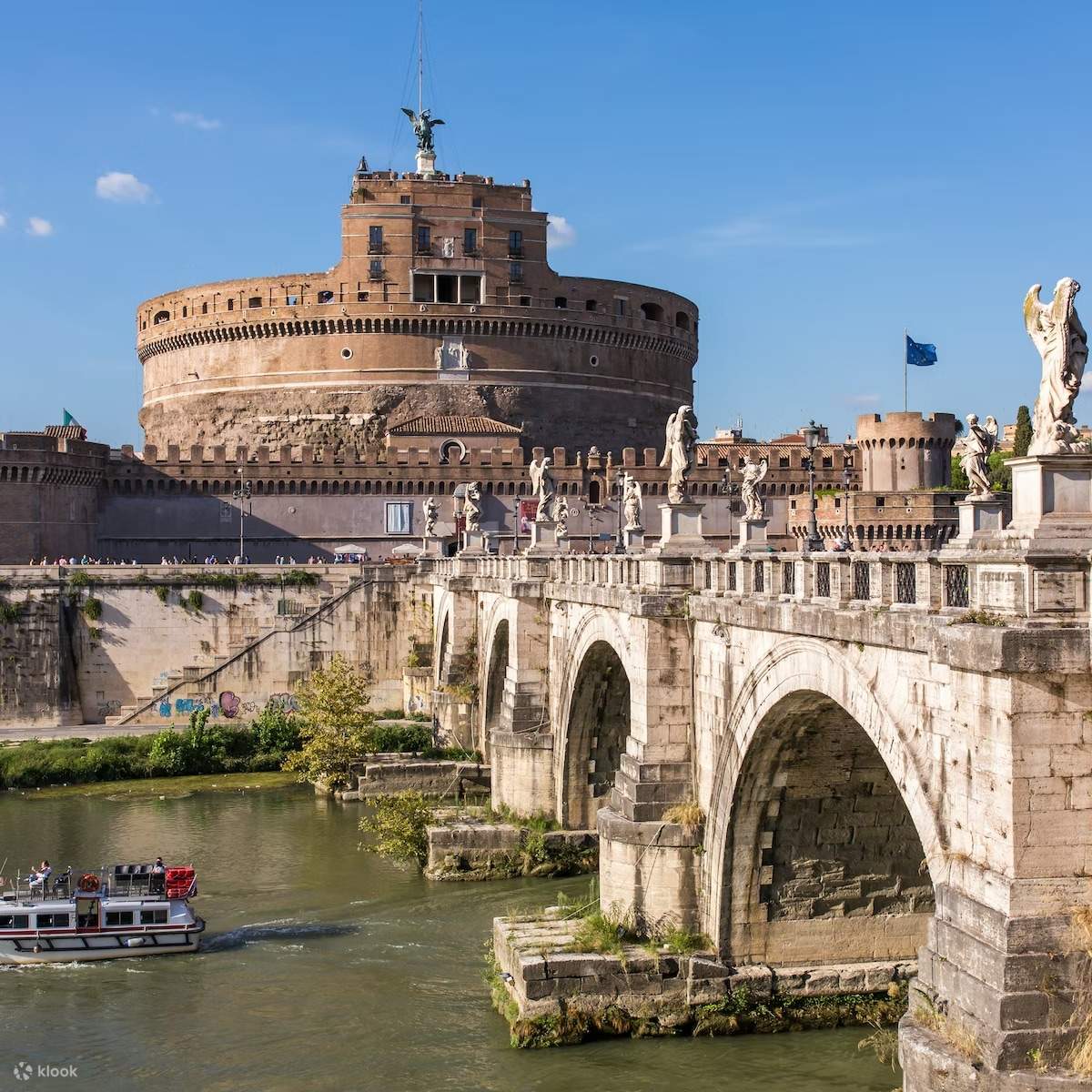 Rome Sightseeing Cruise Tours on the Tiber River - Klook Malaysia