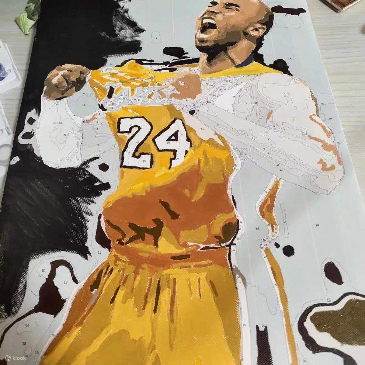 Self-portrait-paint by numbers - Klook