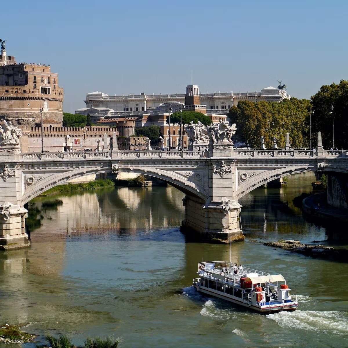 Rome Sightseeing Cruise Tours on the Tiber River - Klook