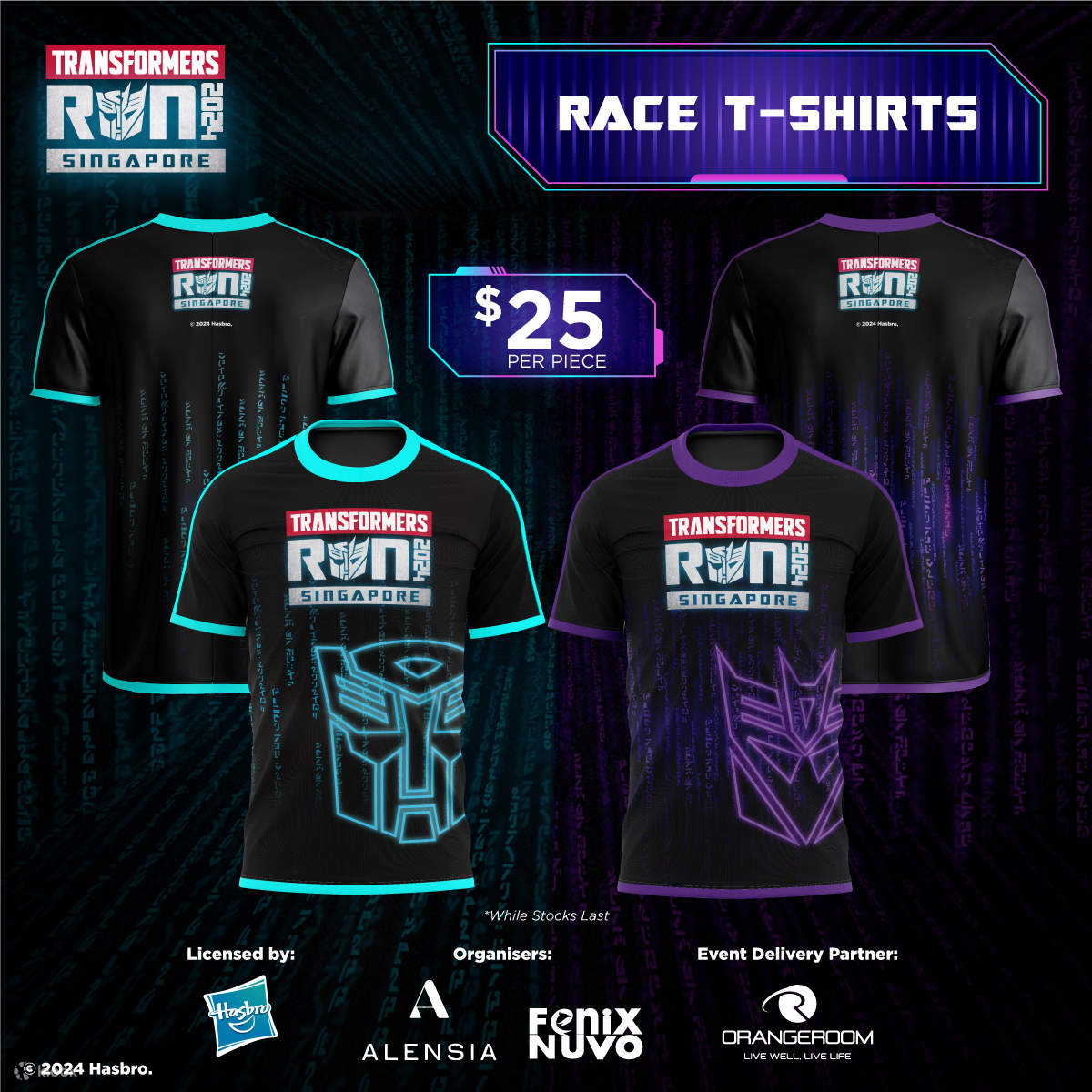 Transformer Run 2024 Klook Singapore 