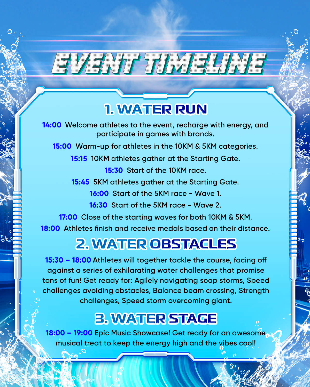Water Run 2025: The Sweat Race Ticket in Ho Chi Minh City - Klook Canada