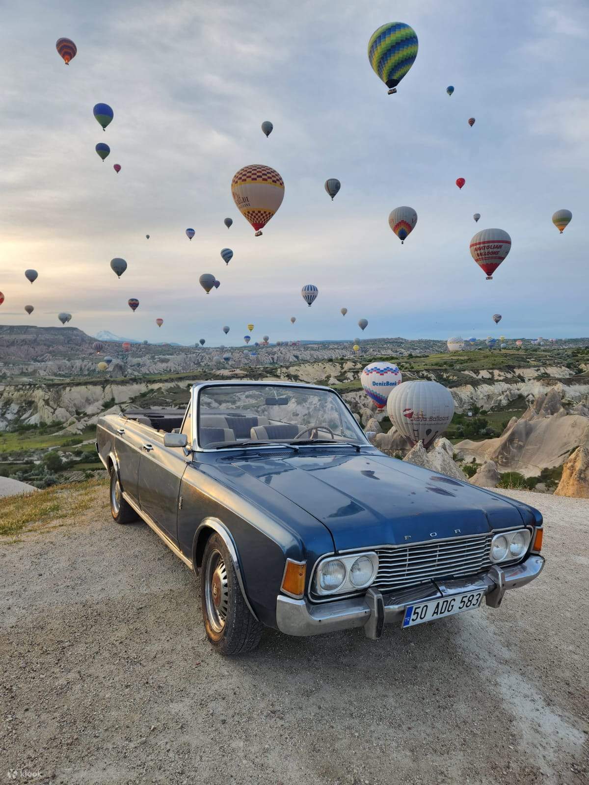 Classic Car and Balloon Chasing in Cappadocia - Klook Estados Unidos