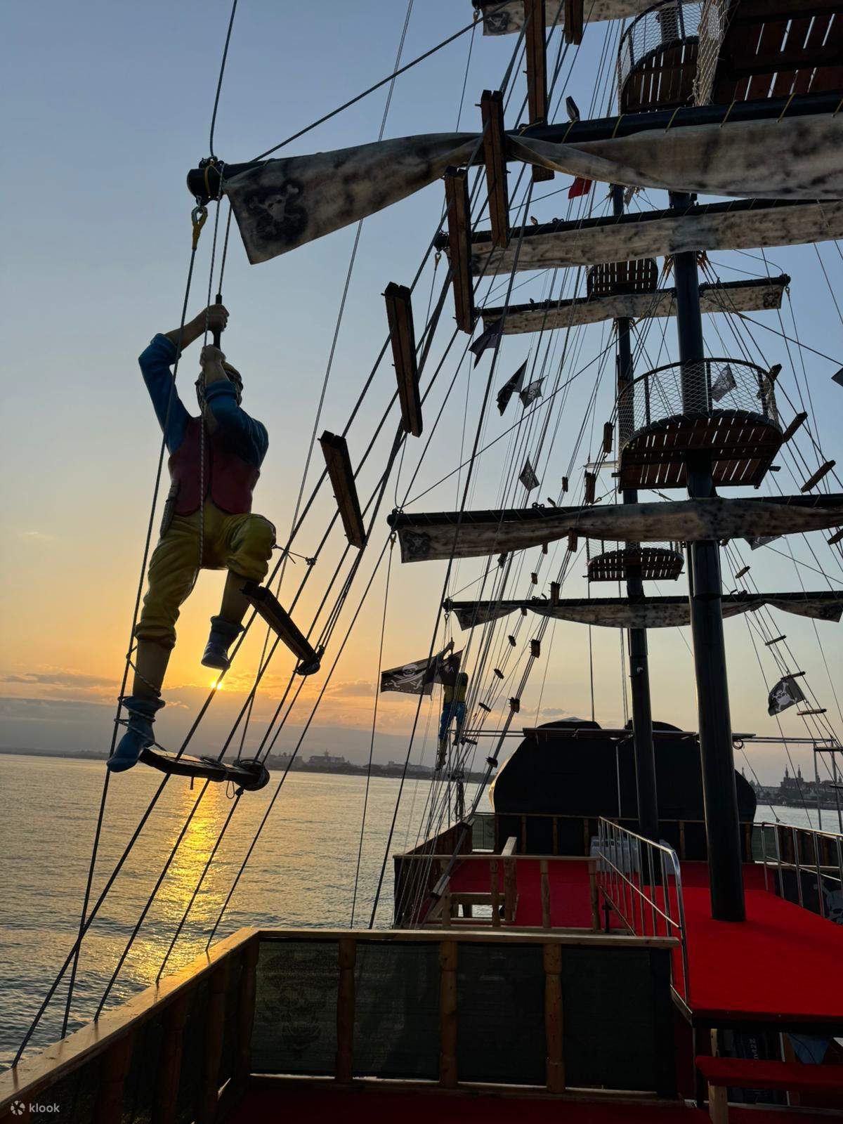 Antalya: Duden Waterfall Pirate Boat Trip with Swimming and Relaxing ...