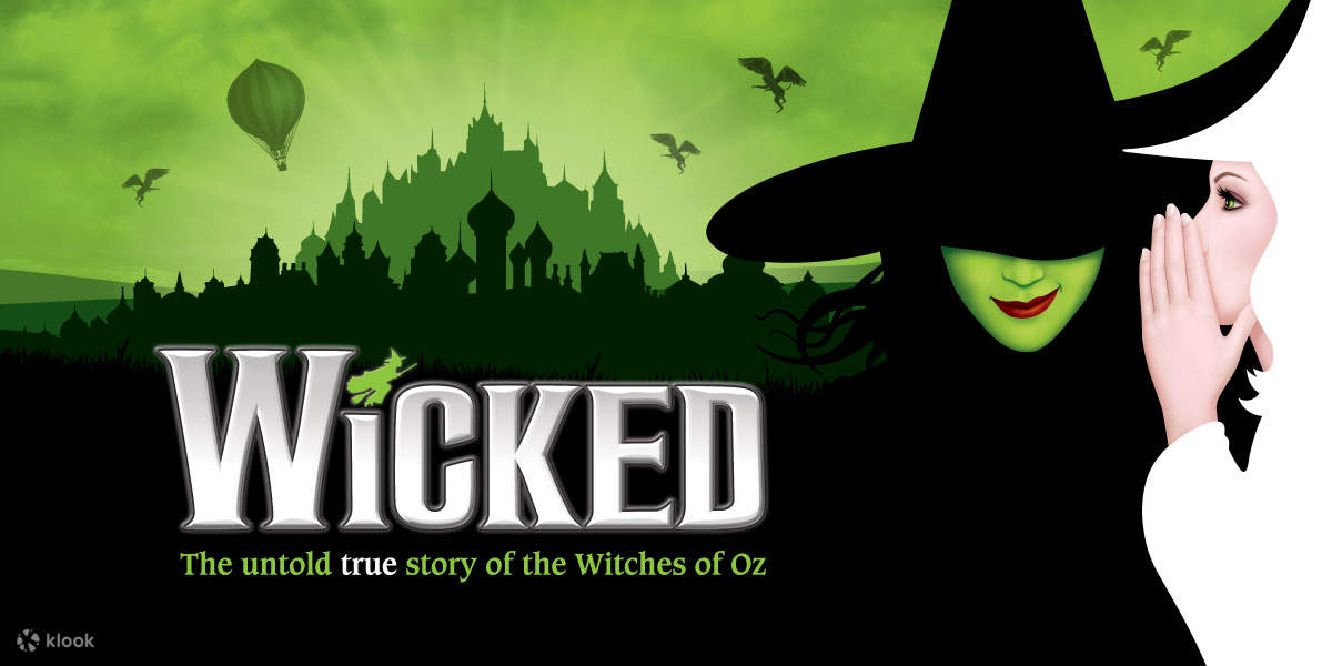 Pertunjukan Musikal Wicked di Sands Theatre di Singapura - Klook Indonesia