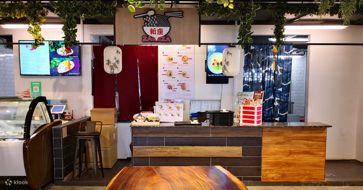 Zamza Authentic Ramen in Bugis, Singapore