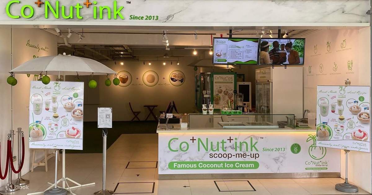 Co+Nut+Ink in Sentosa, Esplanade and Orchard, Singapore