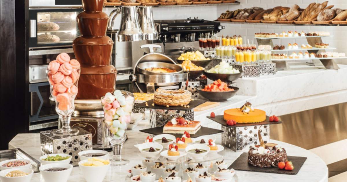 Buffet di The Food Gallery The Langham, Hong Kong