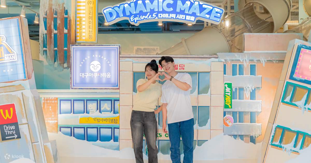 Tiket sa Running Man Thematic Experience Center sa Busan