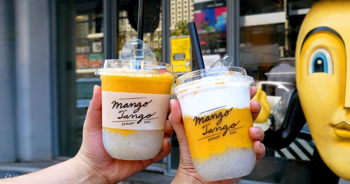 Desserts di Mango Tango di CentralWorld dan Asiatique