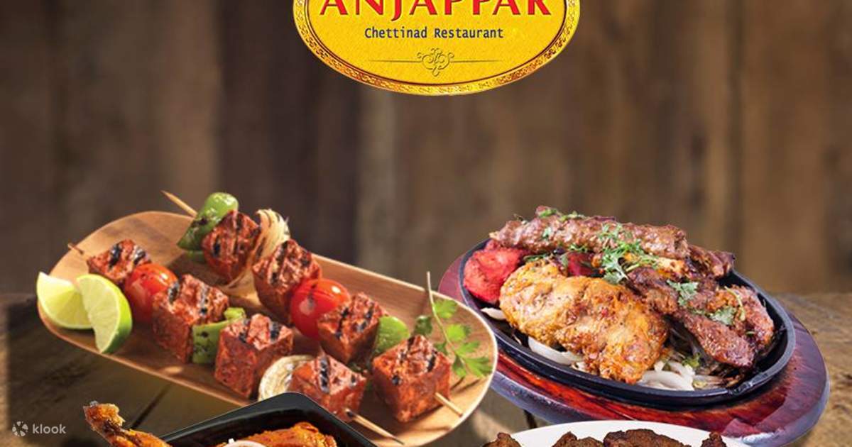 Anjappar Indian Chettinad Restaurant, Kuala Lumpur - Klook Australia ...