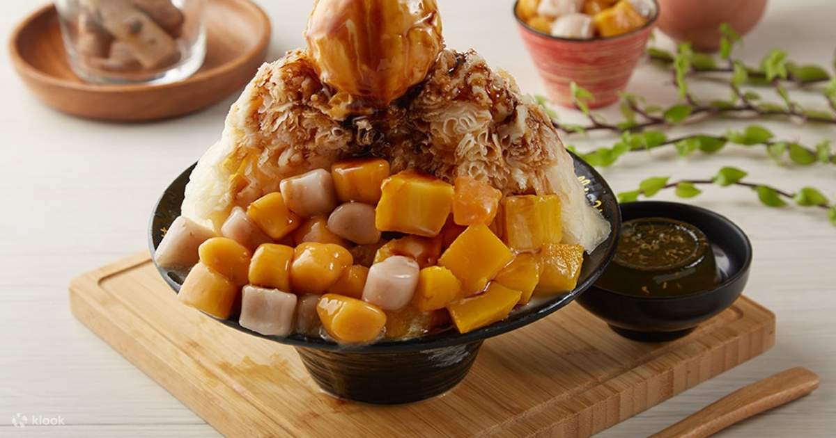 Smoothie House Mango Snowflake Ice at Dongmen Station - Klook ...