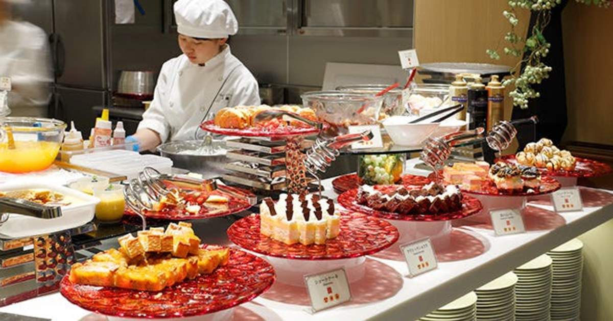 Sky Grill Musahi City View Buffet in Asakusa, Tokyo