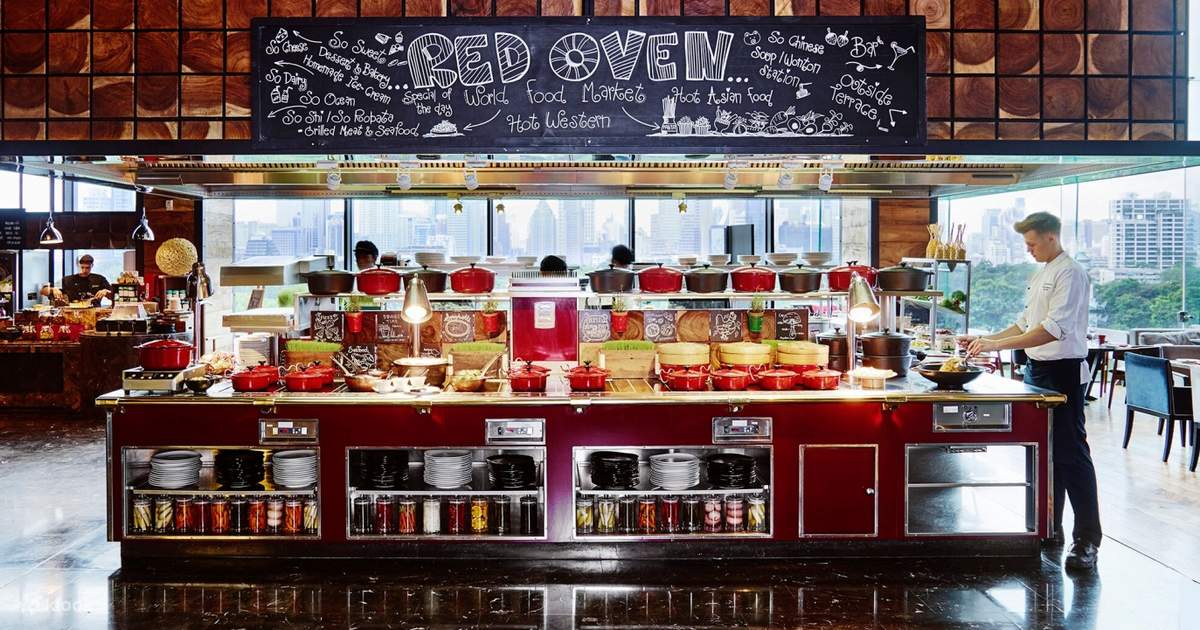 Buffet at Red Oven, Sofitel So Hotel