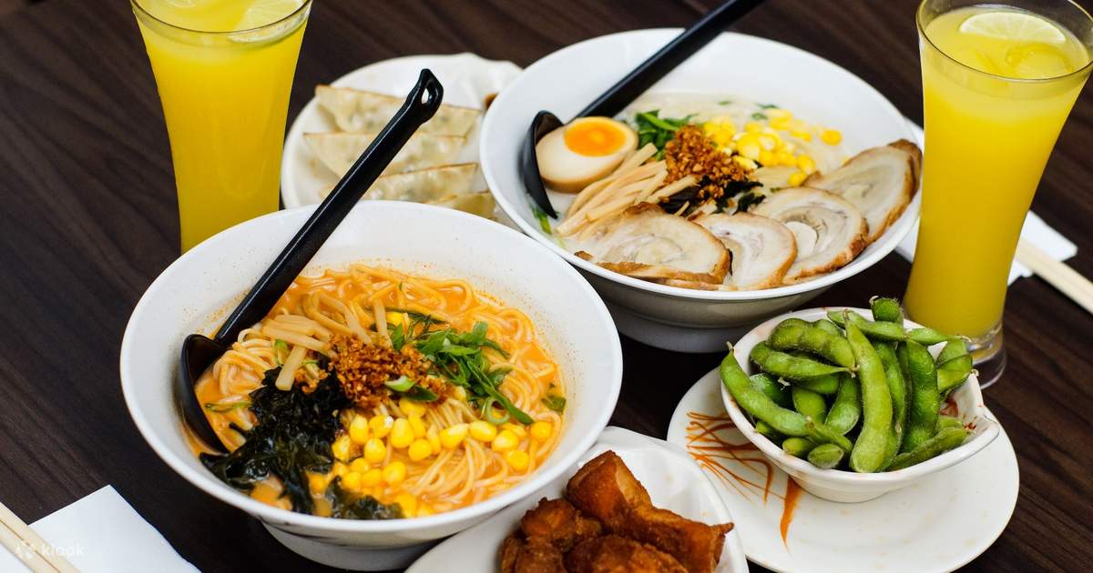 Beppu Menkan Discounted Ramen in Raffles Place, Singapore
