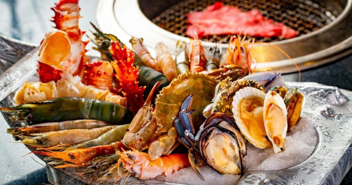 All You Can Eat at Shang He Ding Japanese BBQ in Ximen Station