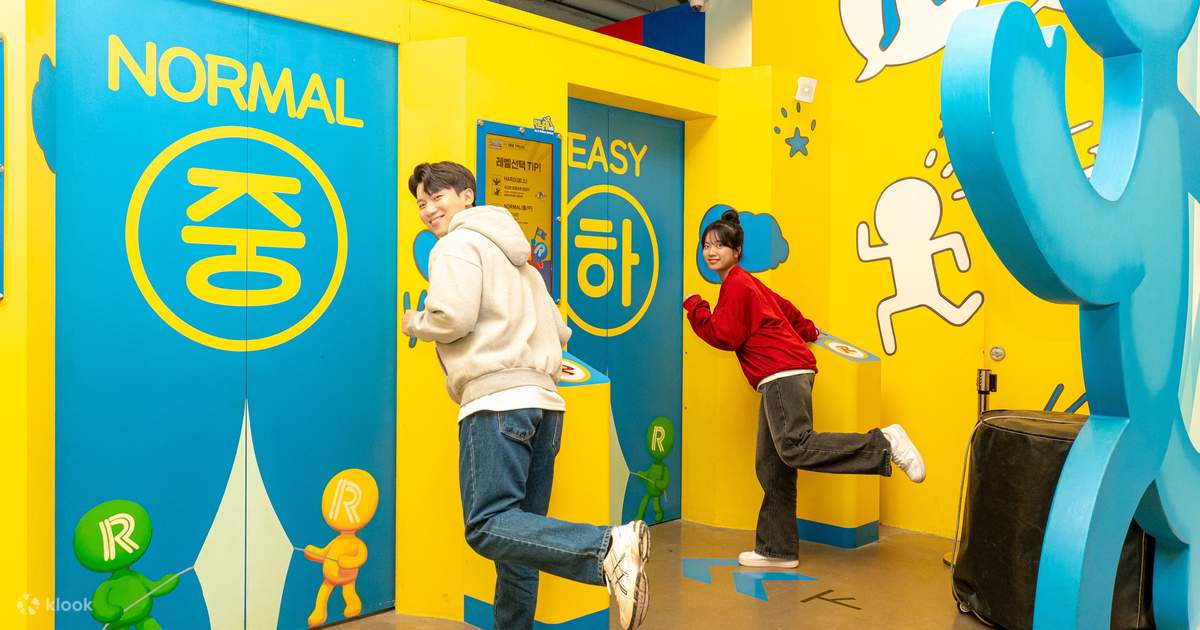 Tiket sa Running Man Thematic Experience Center sa Busan