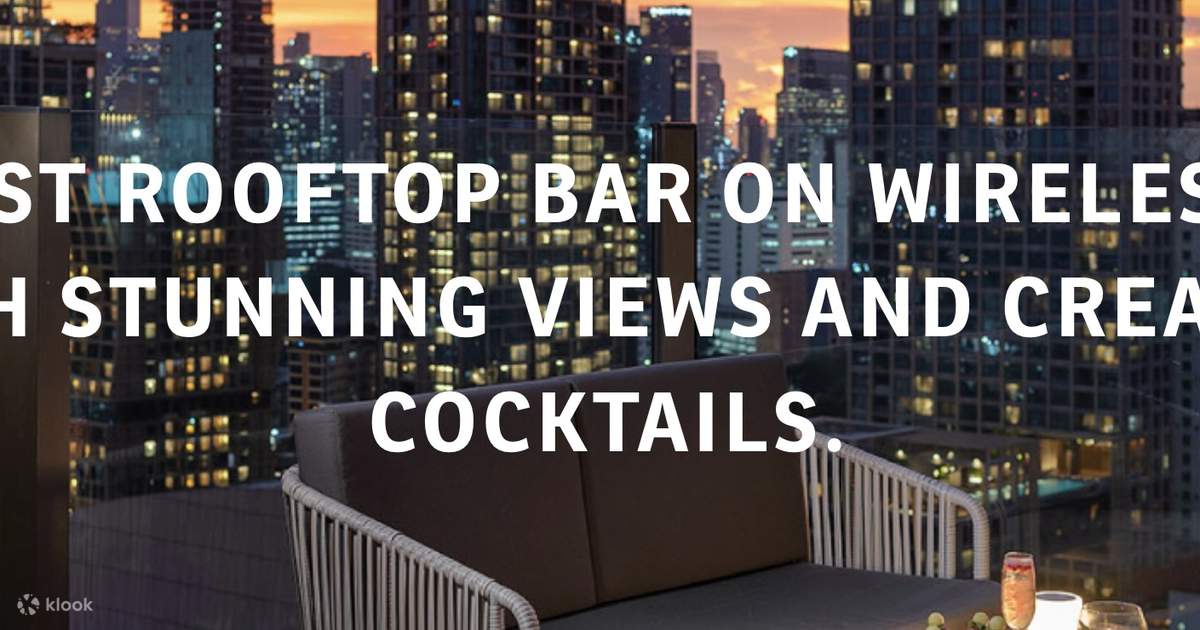 CHAR Rooftop Bar at Hotel Indigo - Klook Australia Australia