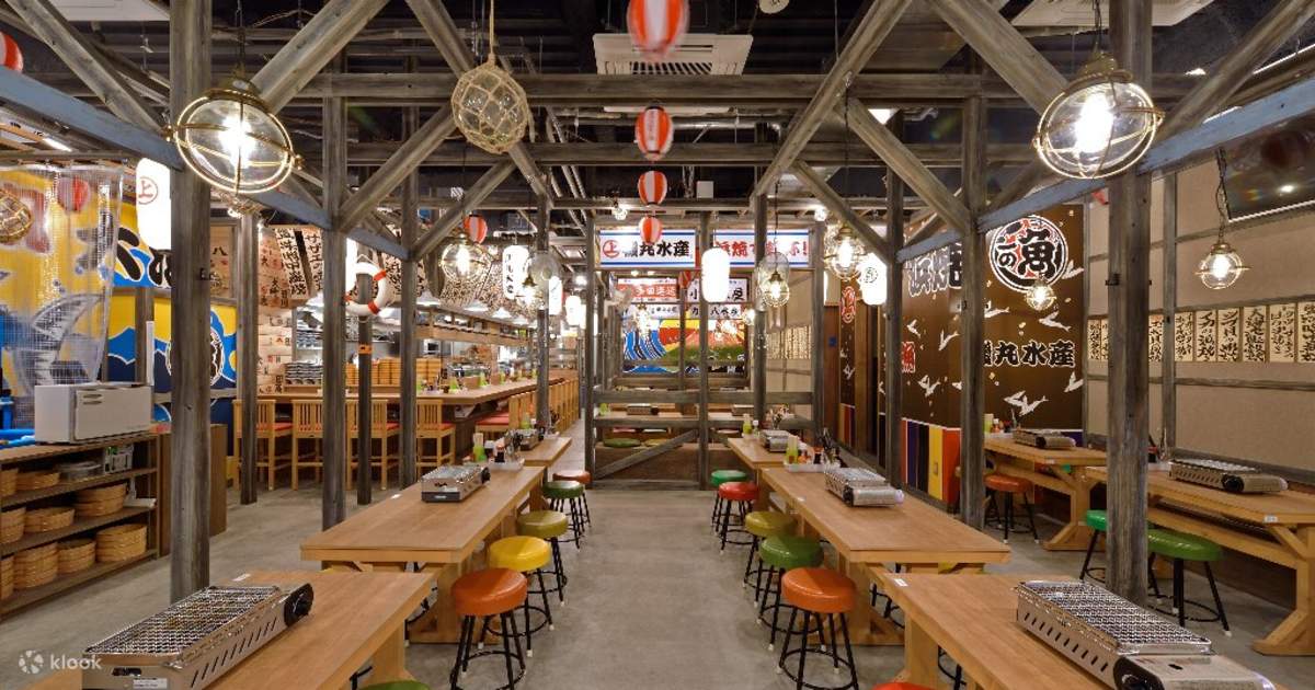 Isomaru Suisan Bar Seafood Sets in Ueno, Asakusa, Roppongi and ...